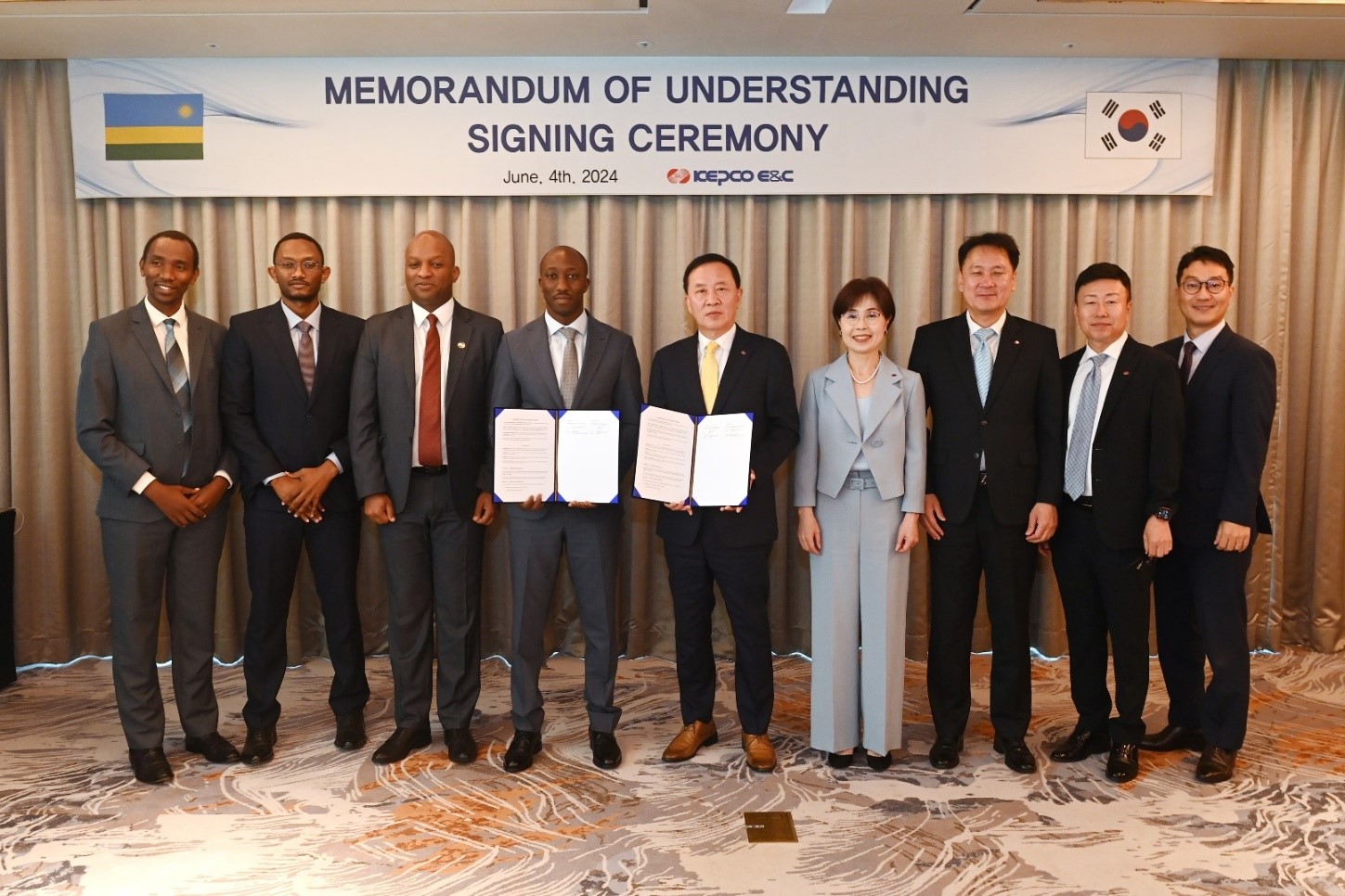 KEPCO E&C Signs MOU with Rwanda for Cooperation in SMR and UBESS | News | Customer Center : 한국전력 ...